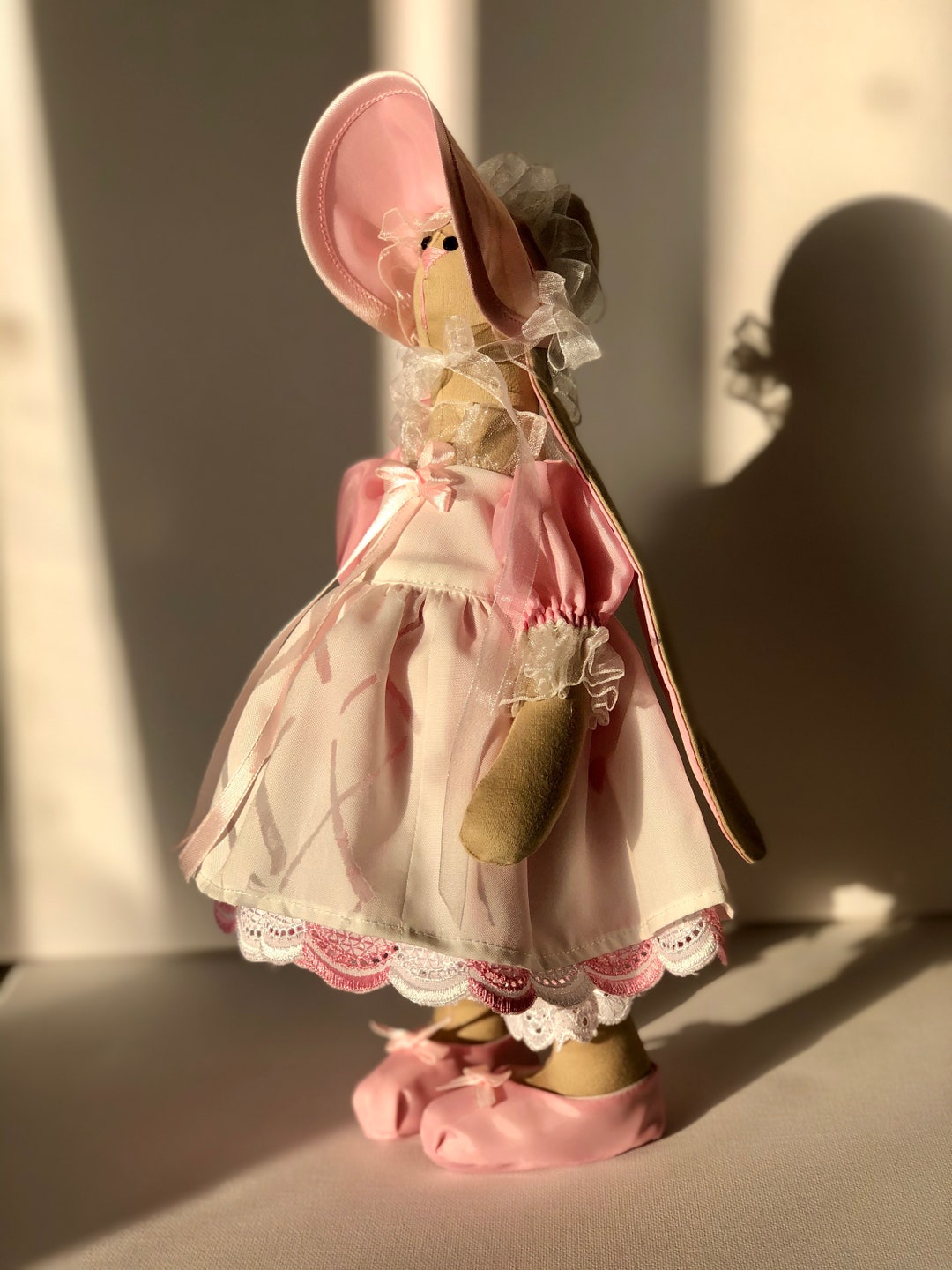 Handmade Tilda Interior Toy Pink - Etsy