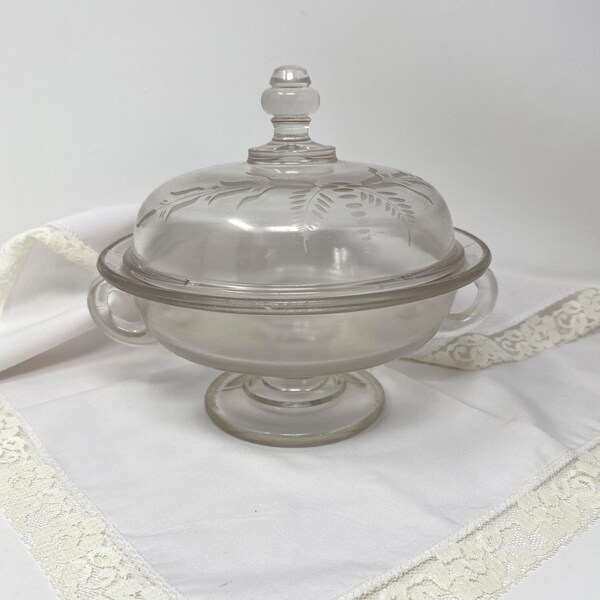 Eapg Covered Compote - Etsy