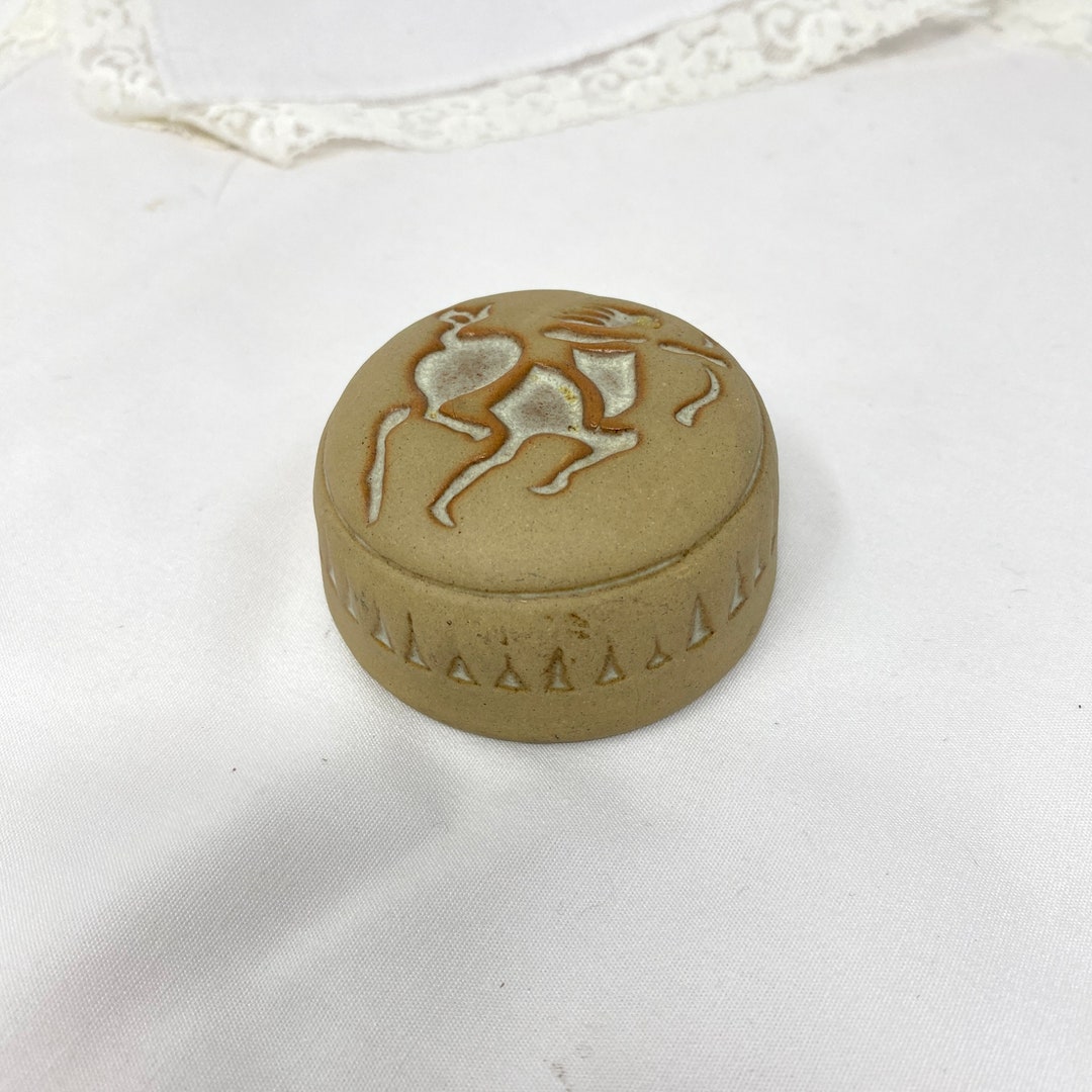 Tremar UK Pottery Sagittarius Paperweight, Vintage 1970s English ...