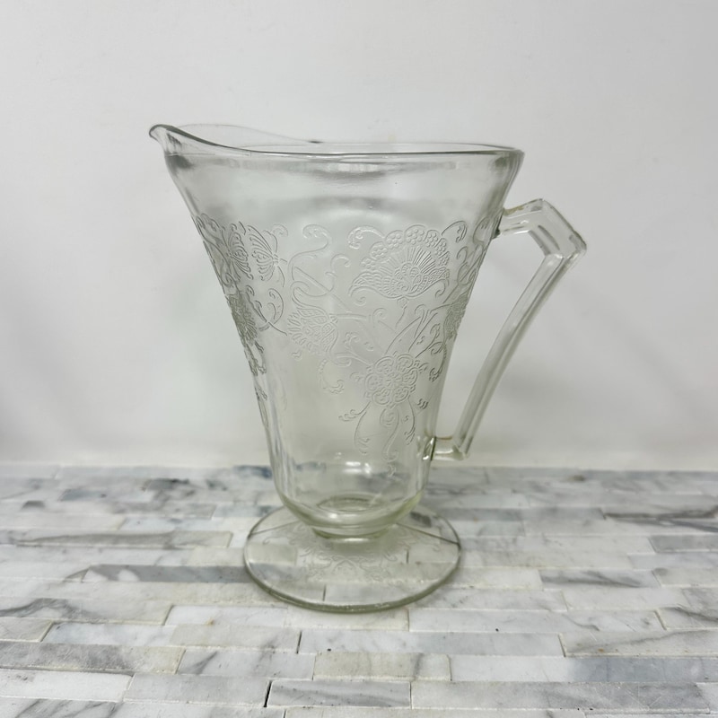 Hazel Atlas Pitcher - Etsy
