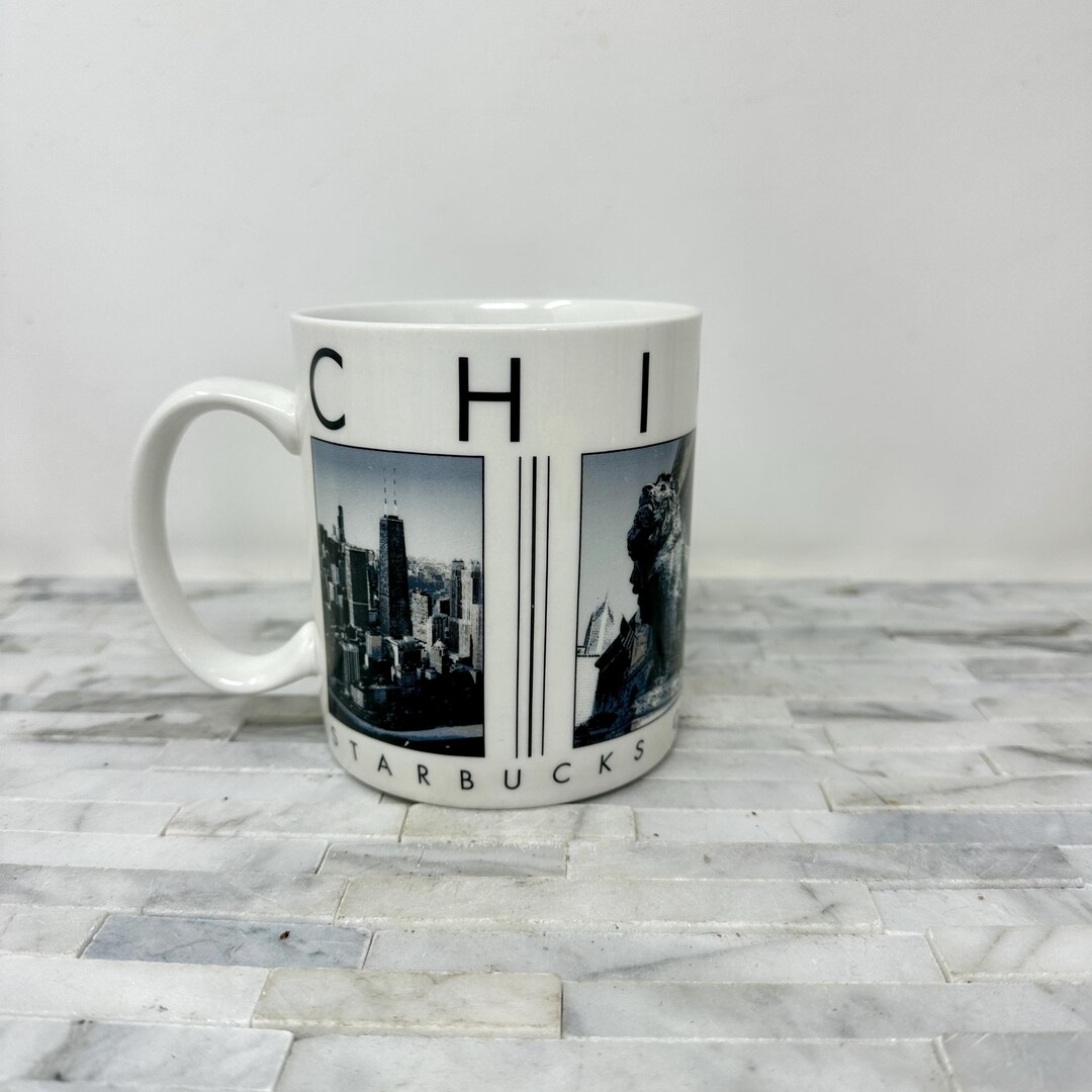 Starbucks City Scenes Mugs Chicago the Windy City Coffee Mug 18 Oz ...