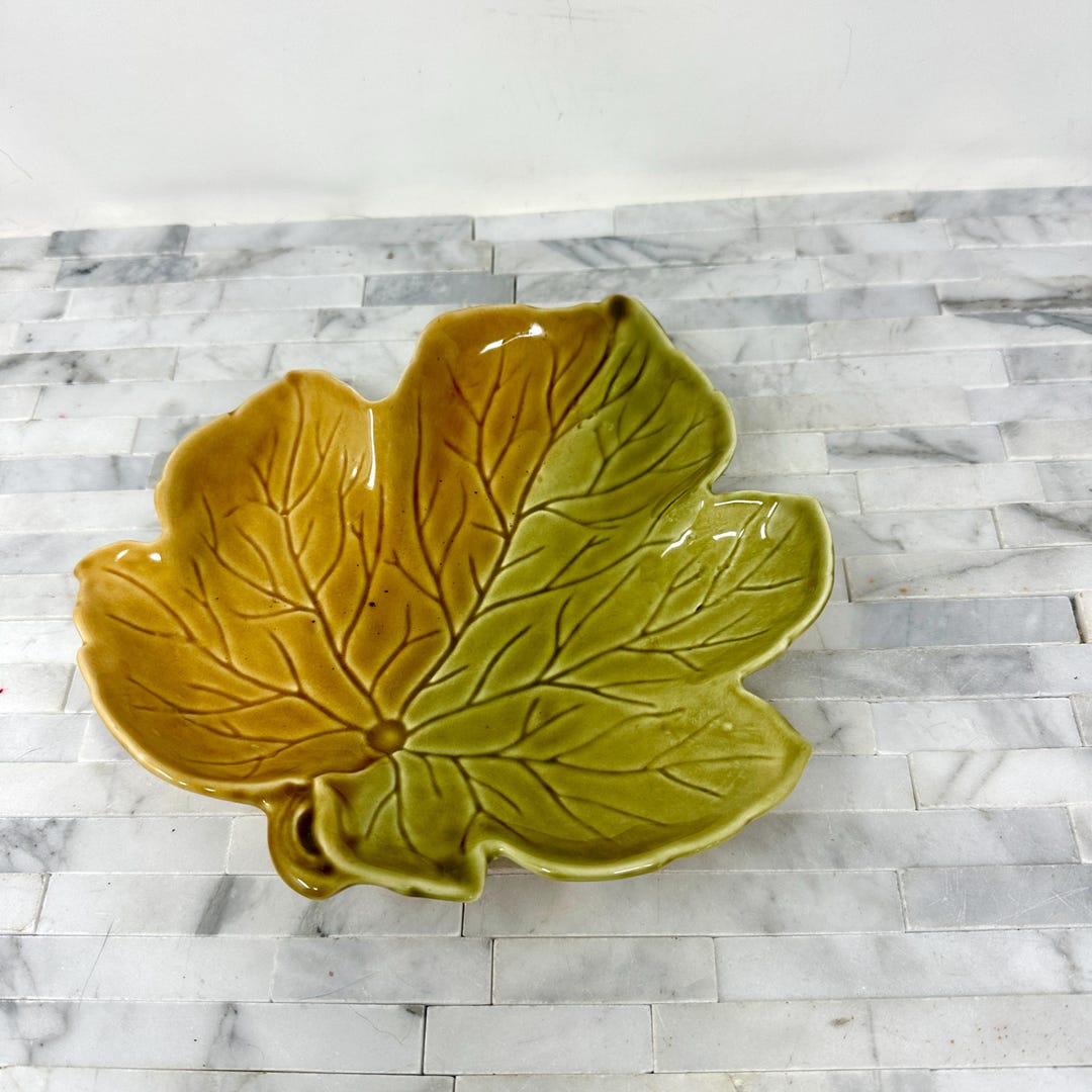 Mid Century Royal Winton Leaf Ware Plate 7 3/4", Vintage English ...