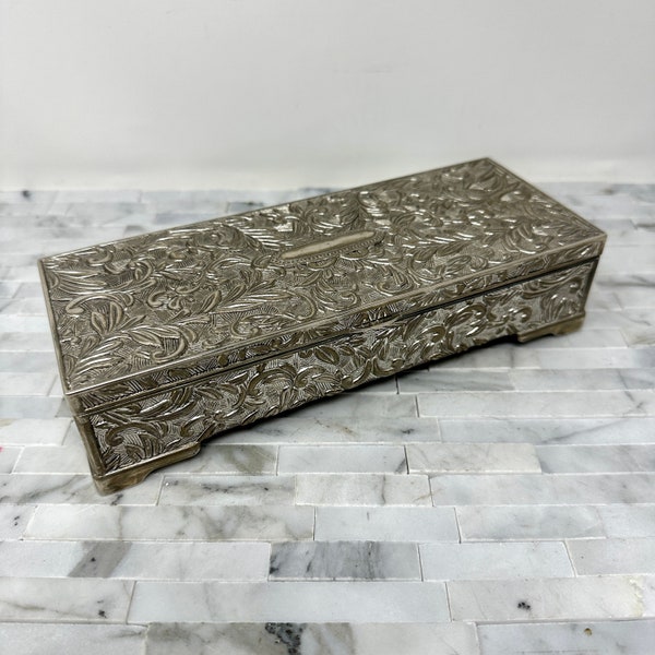 Silver Jewelry Box - Etsy