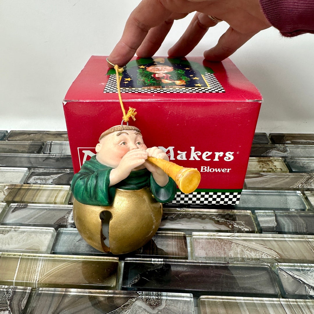 Dept 56 Merry Makers Horatio the Horn Blower Ornament, Vintage ...