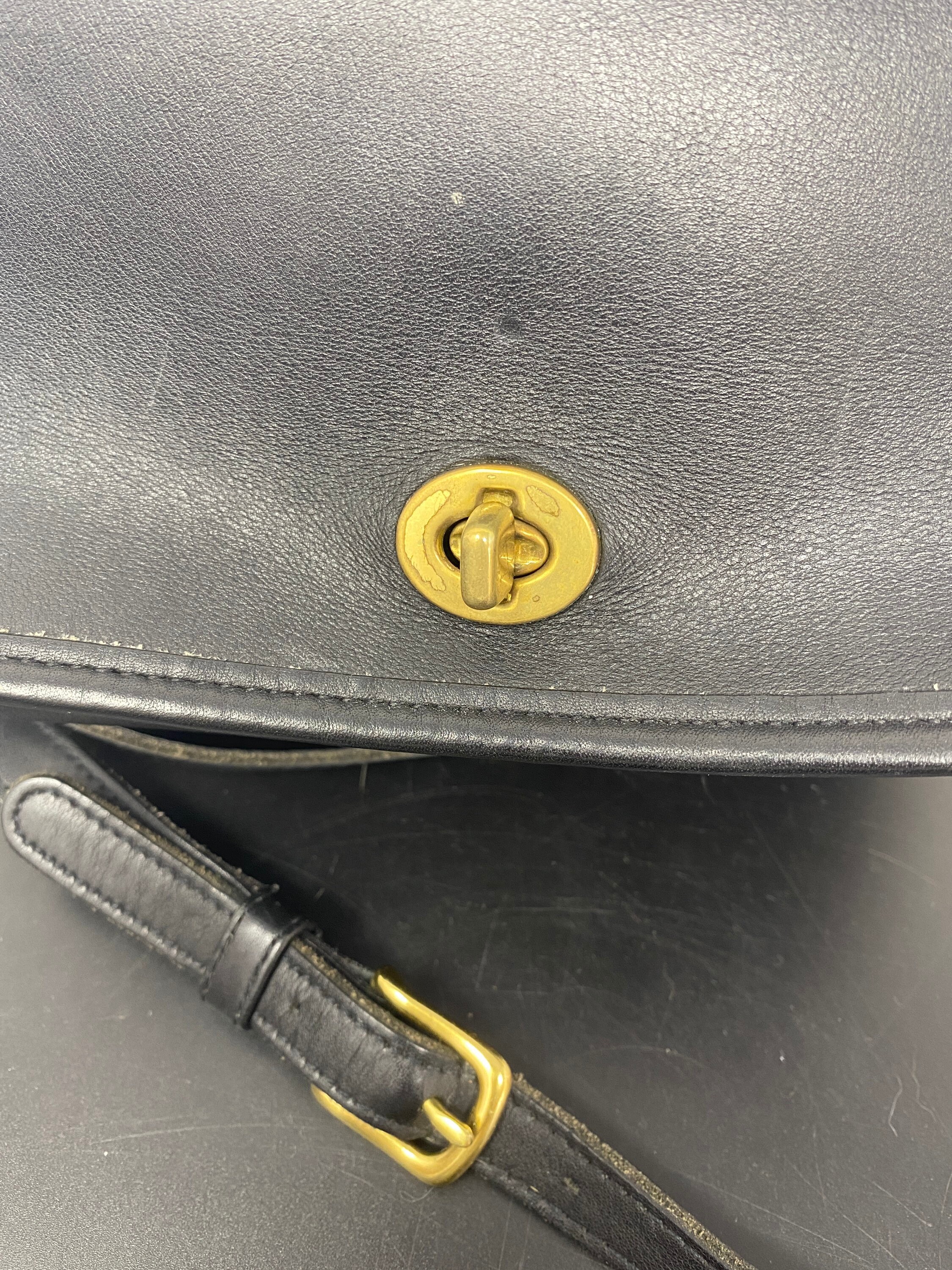 Coach Legacy Companion 9076 Black Leather Handbag Purse 2000 | Etsy