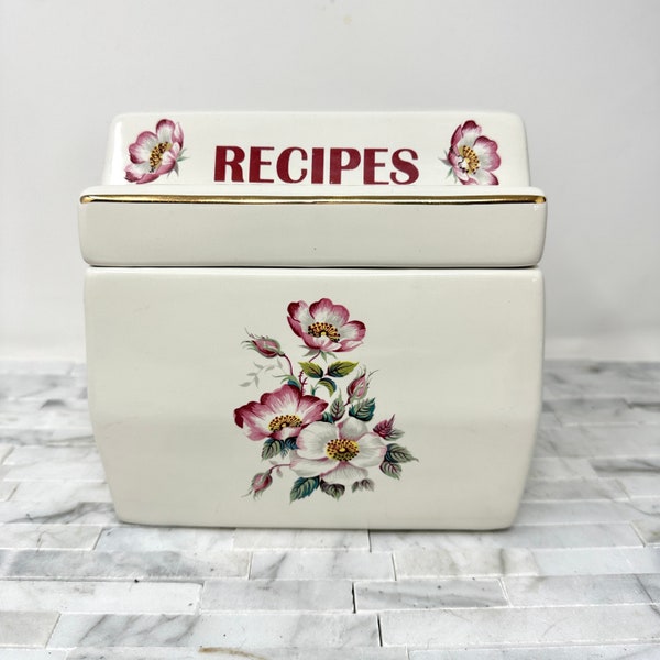 70s Recipe Box - Etsy