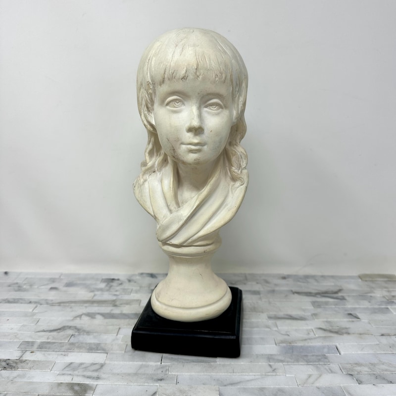 Chalkware Bust - Etsy