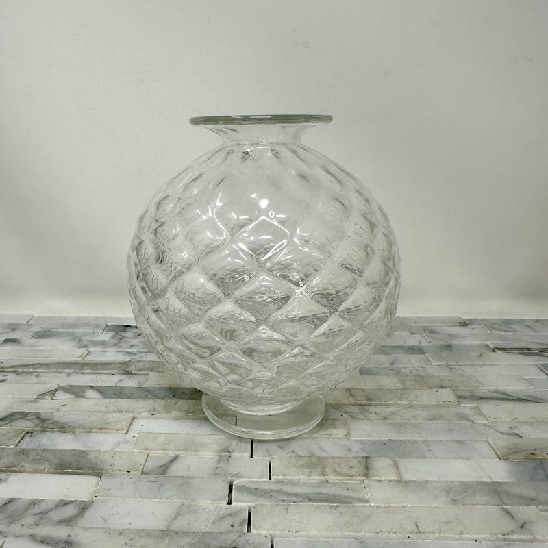 Glass Sphere Vase - Etsy