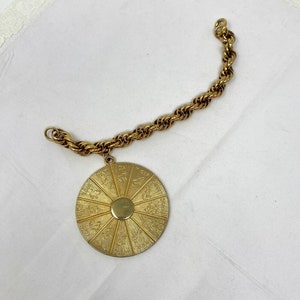 Napier Gold Plate Chinese Zodiac Charm Bracelet, Vintage 1970s Vintage ...