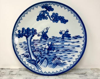 Japanese Karako Nabeshima Dinnerware Plate Set 6 9", Vintage Japan ...