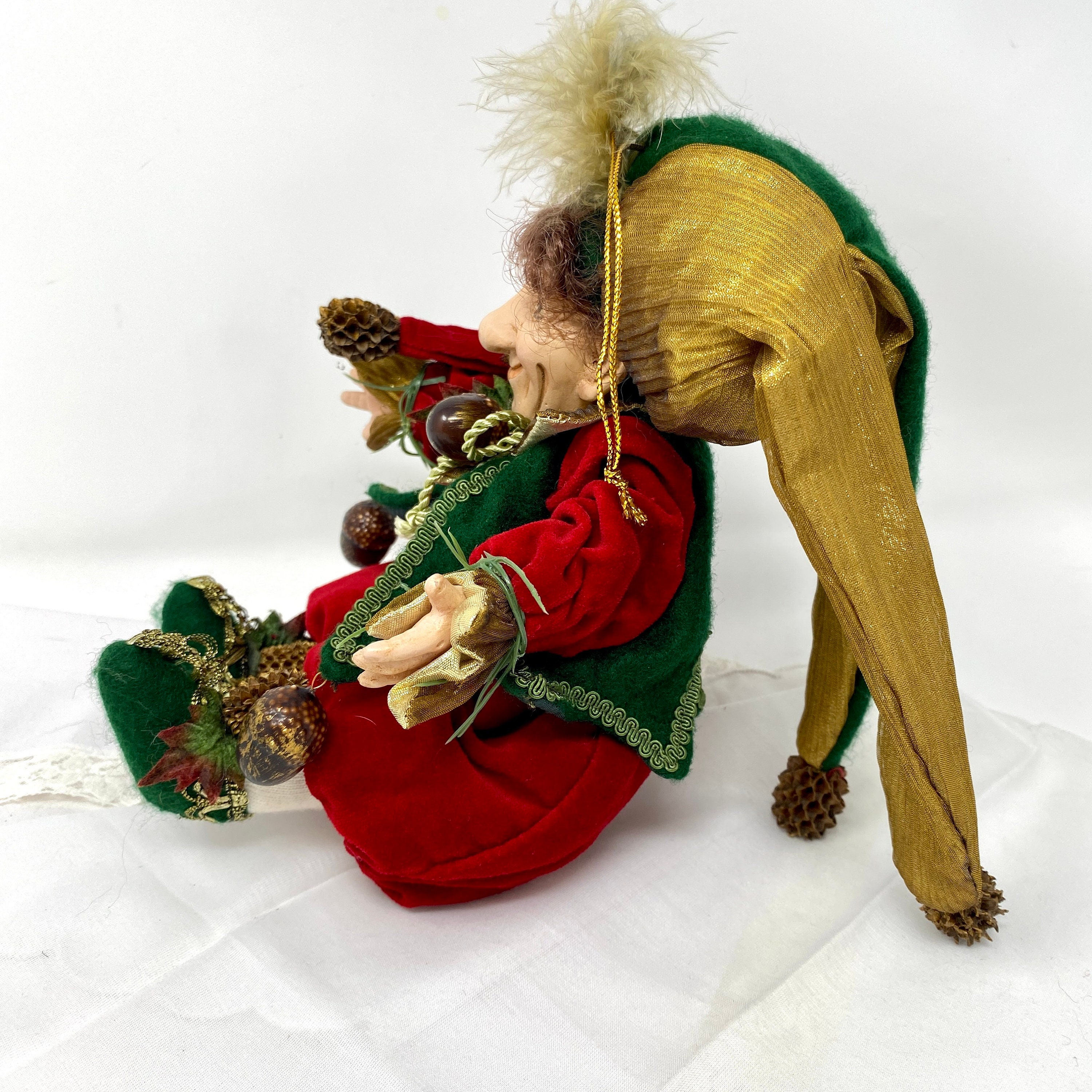 Plush Posable Court Jester Shelf Decor Vintage 1990s - Etsy