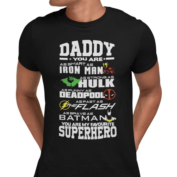 Daddy Superhero - Etsy