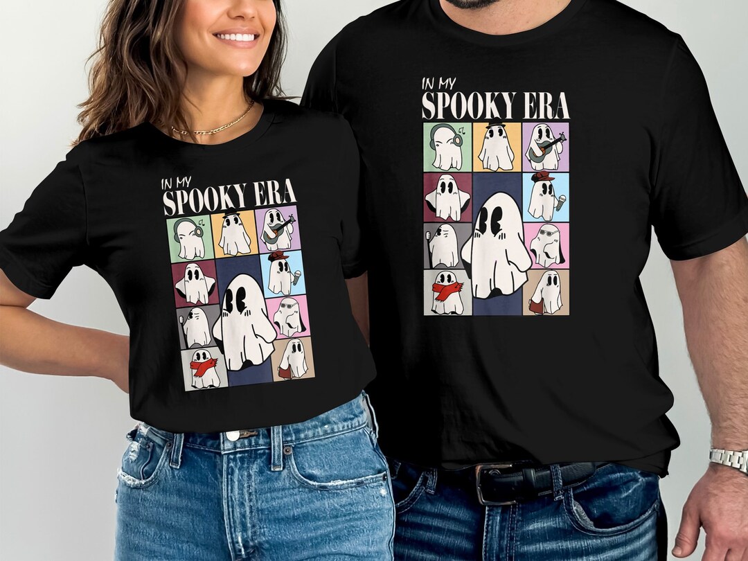 In My Spooky Era Spooky Season Funny Ghost Retro Halloween T-shirt ...