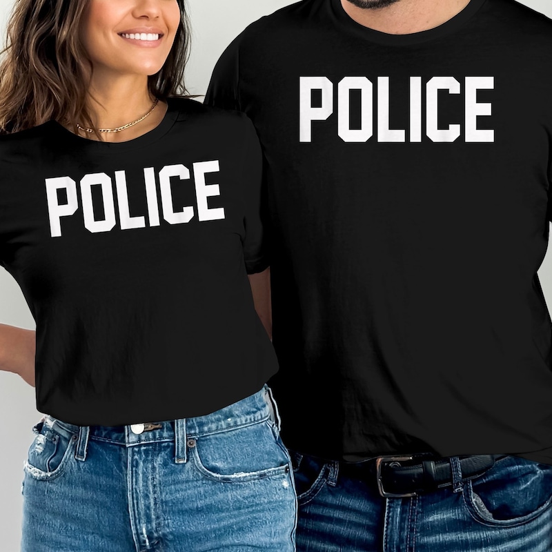 Police Tshirt - Etsy