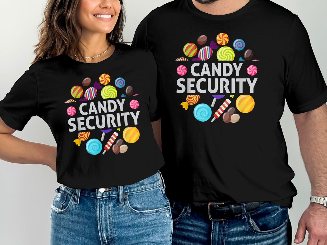 Candy Security T-shirt: Funny Halloween Costume Party Tee - Etsy