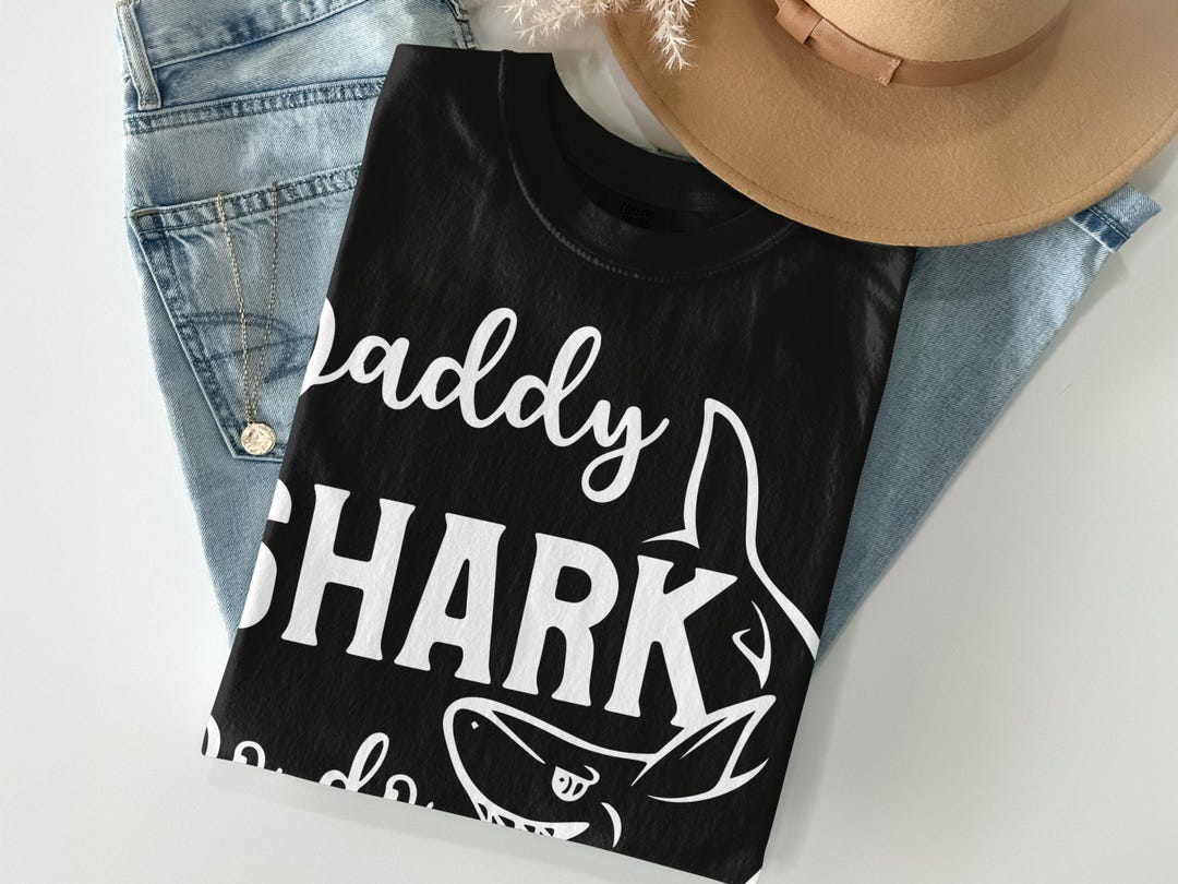 Daddy Shark T-shirt, Funny Dad Shirt, Fathers Day Gift, Do-do Song Tee ...