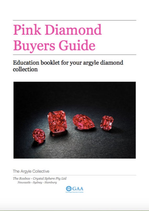 EBOOKLET Pink Diamond Buyers Guide | Etsy