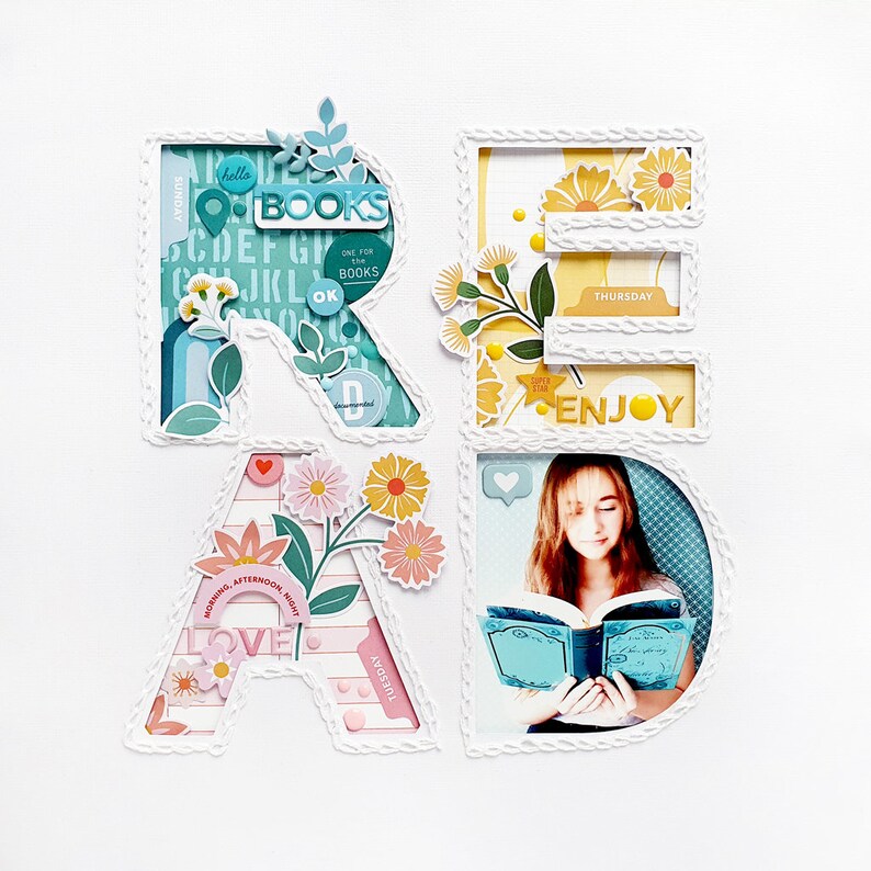 READ Cut File 188 Svg Png PDF Dxf Silhouette Cameo - Etsy