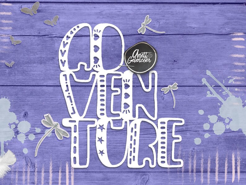 234 Adventure Cut File SVG PNG PDF Dxf Silhouette Cameo - Etsy
