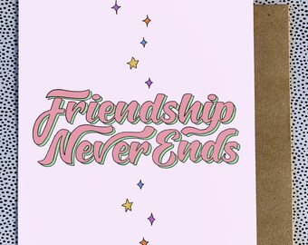 Friendship Never Ends Svg - Etsy