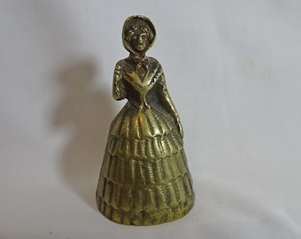 Brass Woman Bell | Etsy