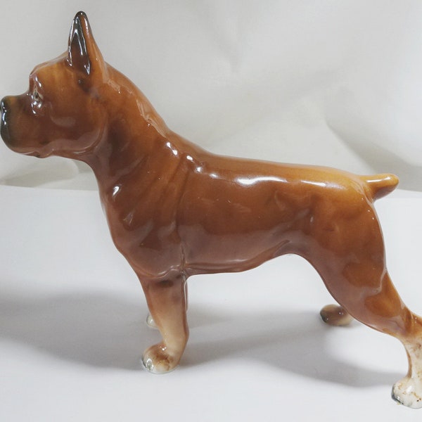 Boxer Dog Figurine - Etsy