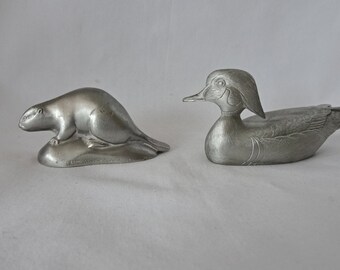 Pewter Animal | Etsy