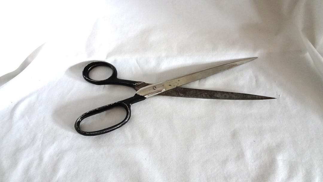 Vintage Hot Drop Forged Steel Scissors Made in Italy - Etsy