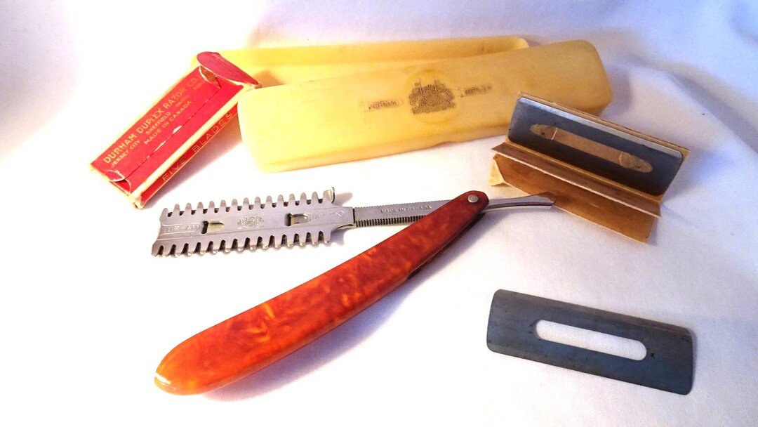 Antique Durham Duplex Razor, Made in Canada, Pat. USA 1911 - Etsy