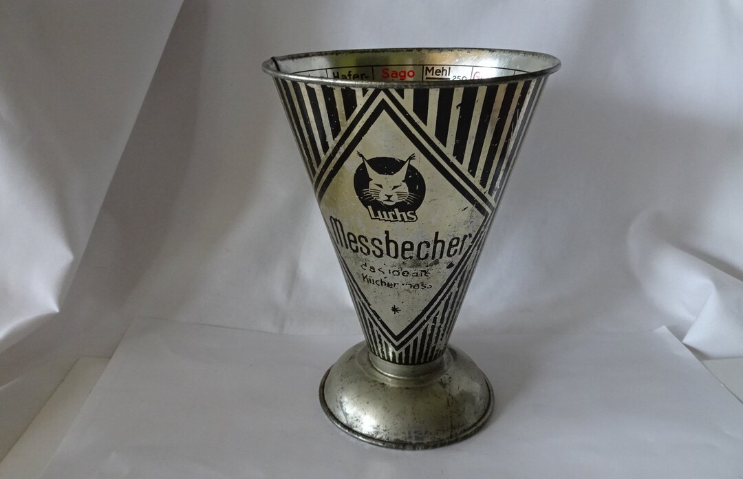 Vintage Luchs Messbecher. Measuring Container/ Beaker. Tin Ware - Etsy
