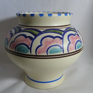 Vintage Honiton Art Pottery Vase - Etsy