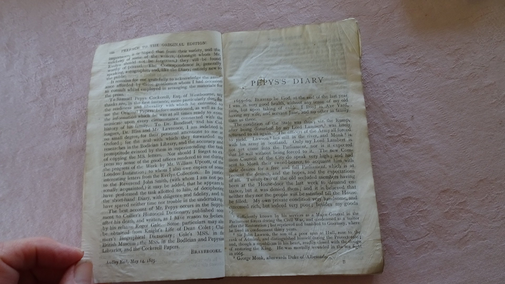 1902 Pepys' Diary hard cover book | Etsy