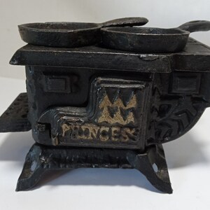 Vintage Princess Cast Iron Stove. Incomplete, With Two Fry Pans. - Etsy ...