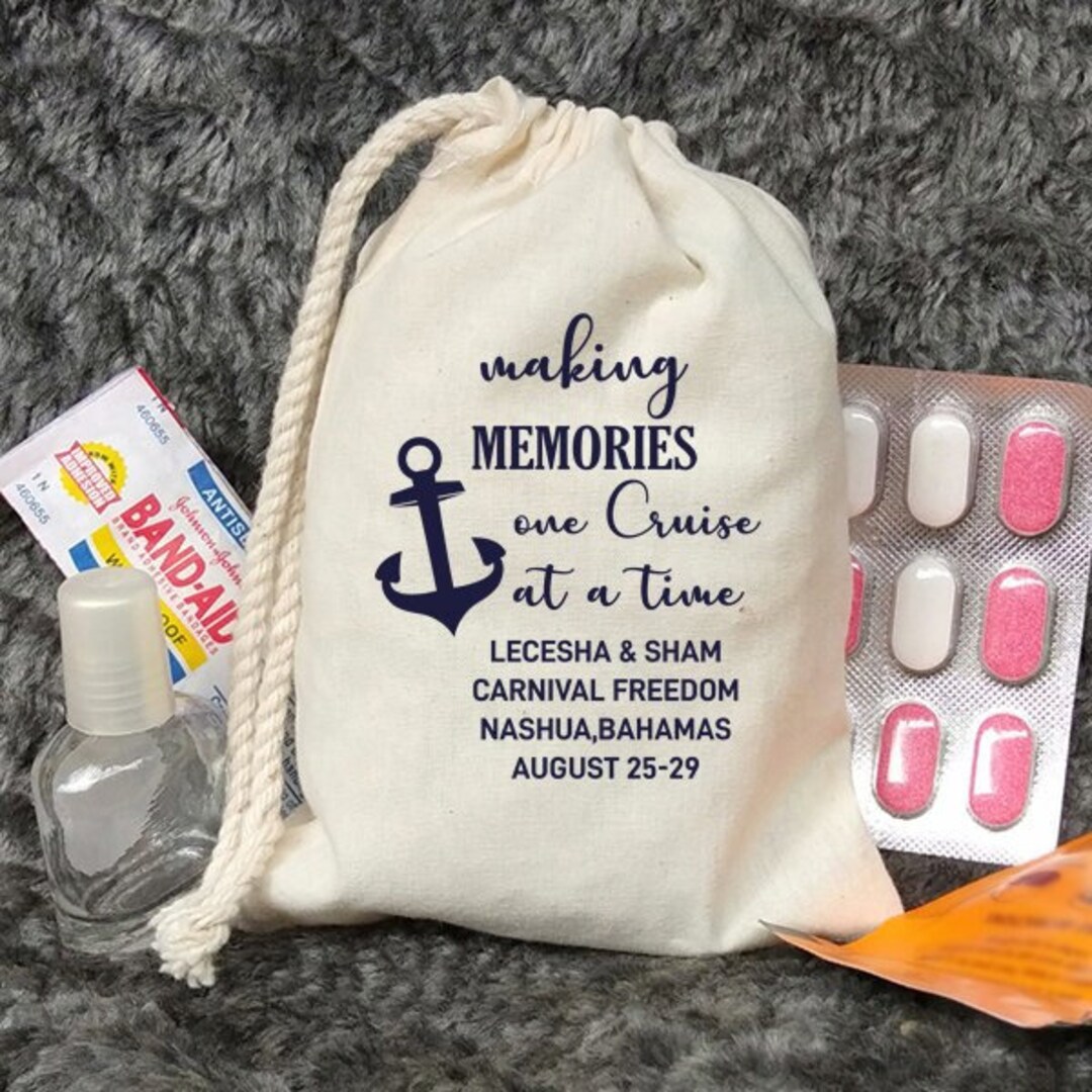 Making Memories Cruise Oh Ship Kit-bachelorette Party Favor Bags ...