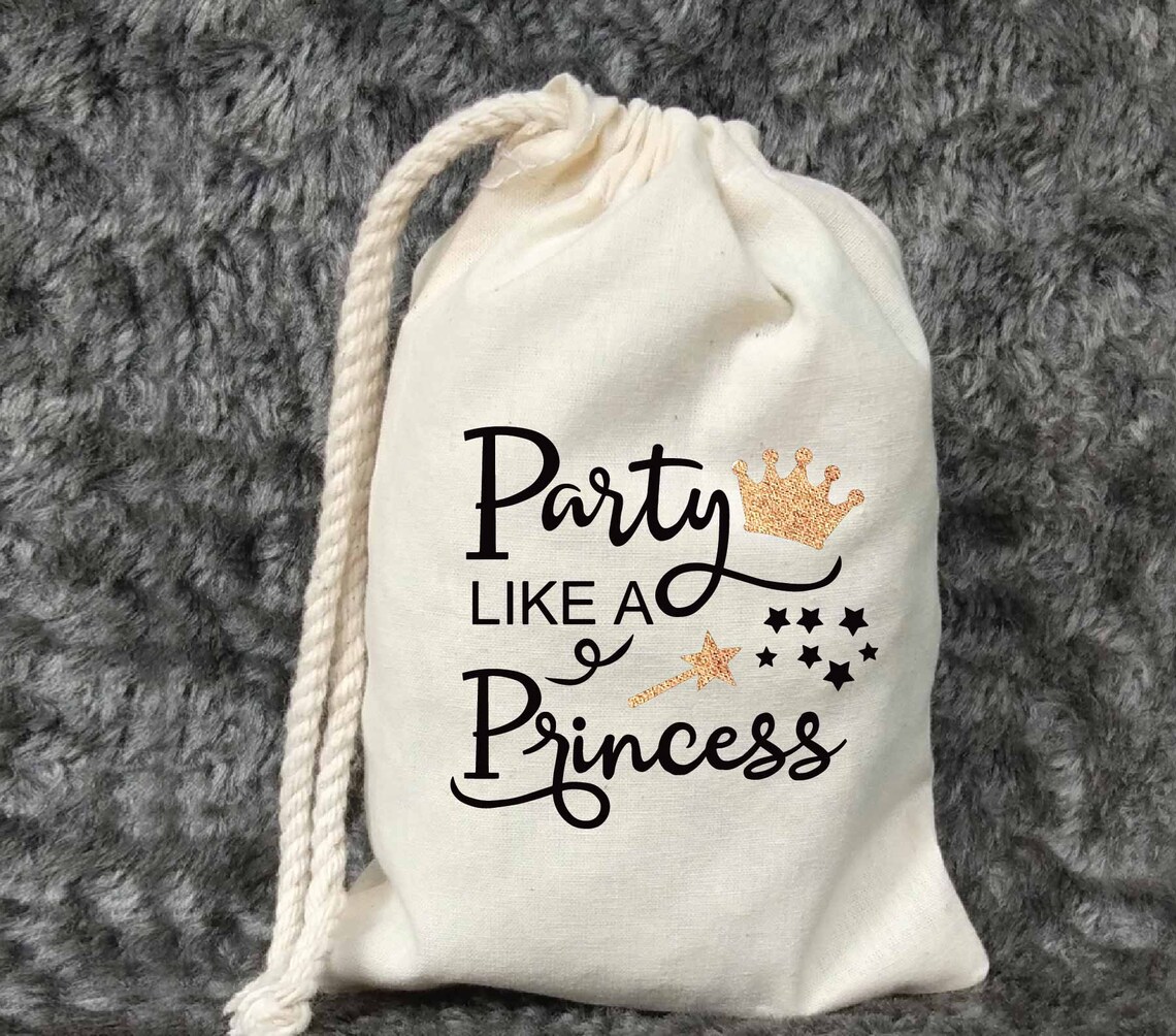 Princess Goody Bags-party Like a Princess Disney Hangover - Etsy