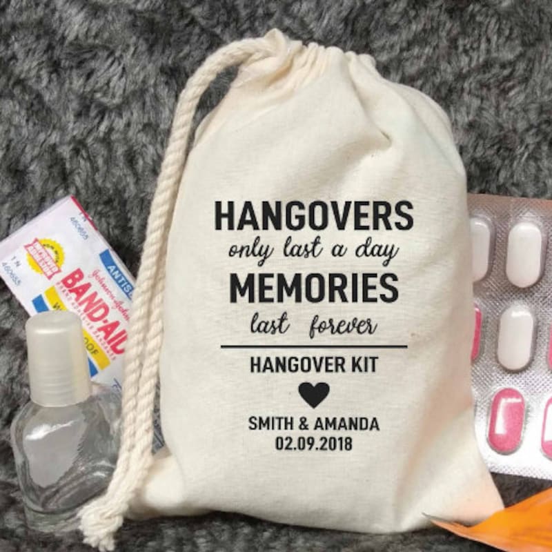 Hangover Kit Bag - Etsy