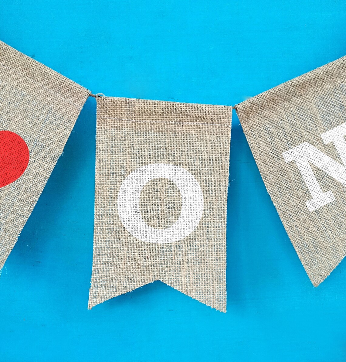 ONE Banner-burlap Banner-first Birthday Party-nursery Decor-burlap ...