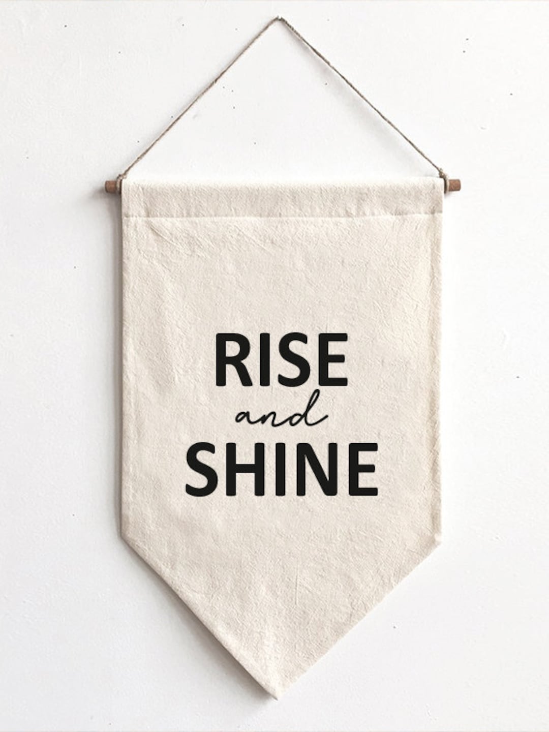 Raise and Shine Wall Banner - Custom Wall Hanging Banner - Wedding ...