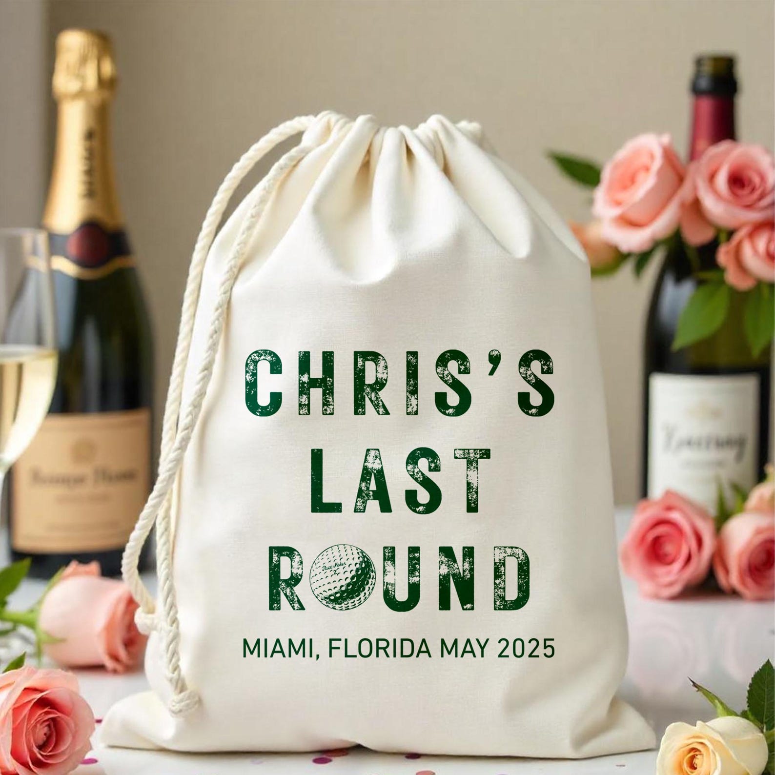 Personalized Golf Last Round Lets Partee Bags, Golf Bachelorette Bag ...