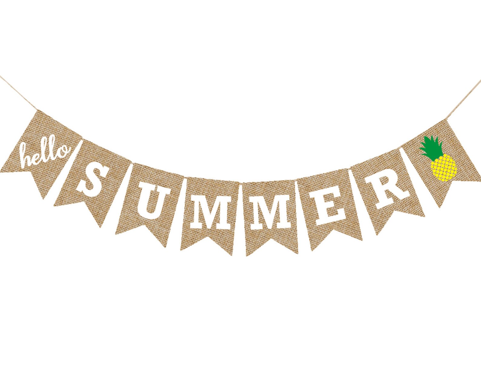 Hello Summer Banner-summer Decor-summer Party-pool Party | Etsy