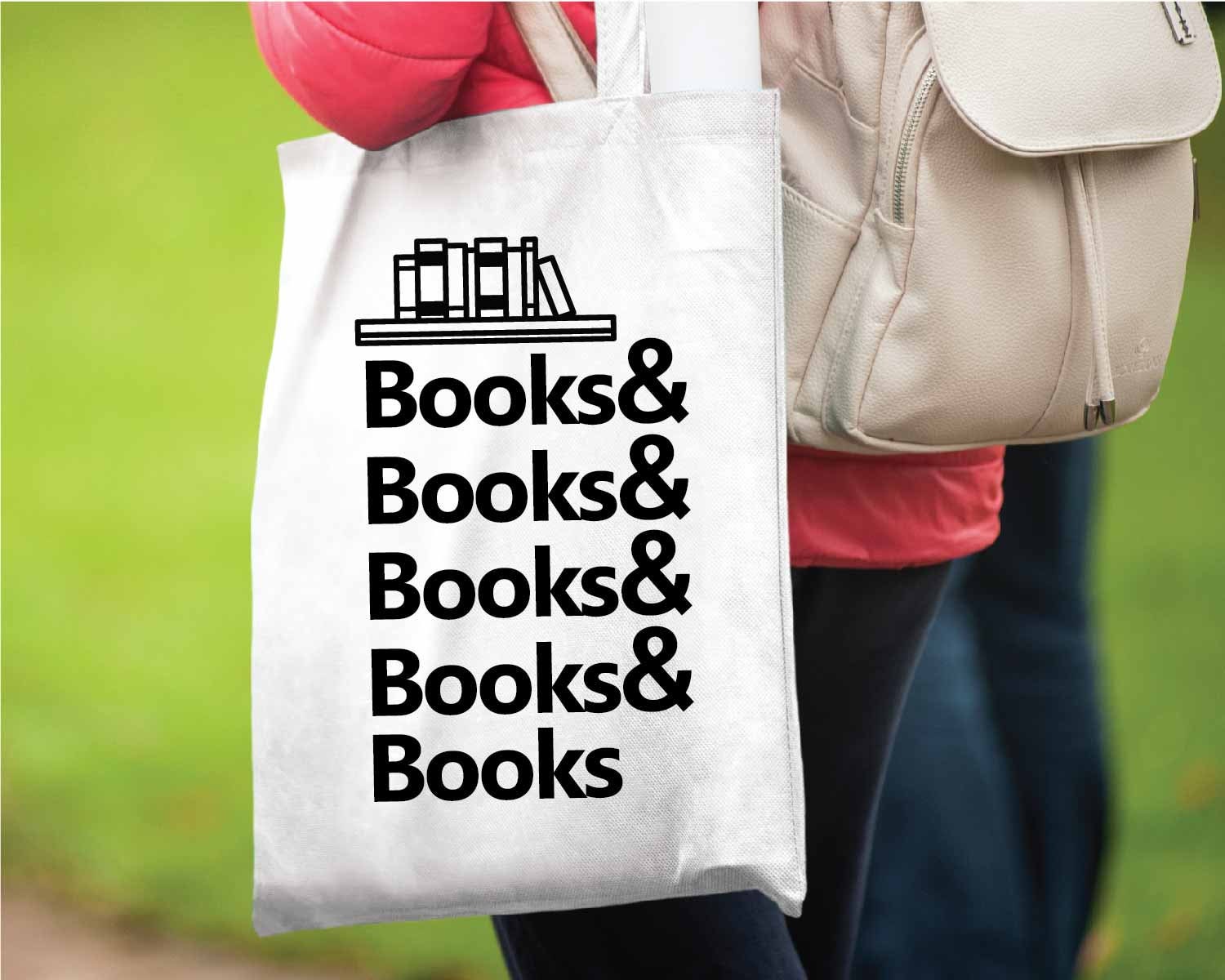 Book Tote Bag-reading Gift for Book Lovers-book Gift for - Etsy