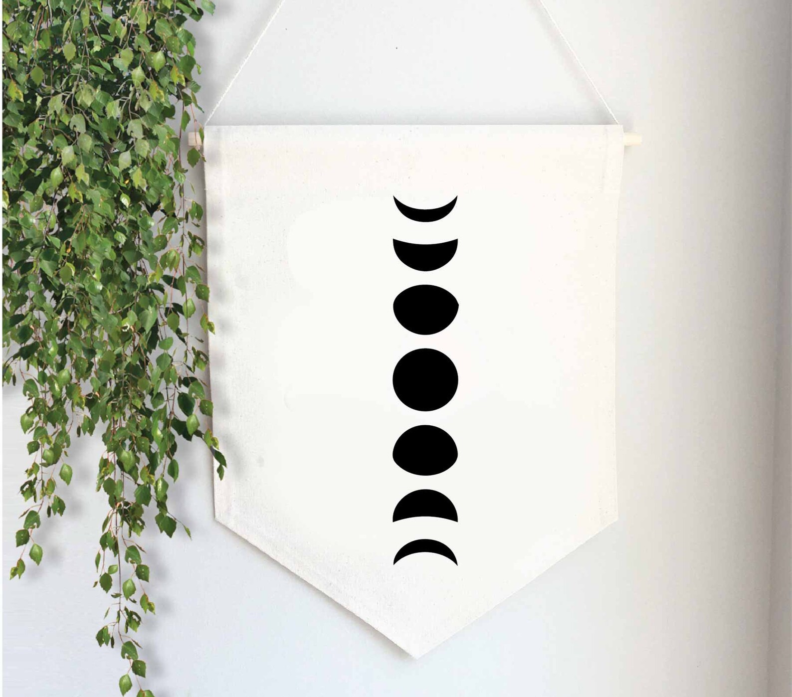 Moon Phase Banner-custom Handmade Moon Phase Wall - Etsy