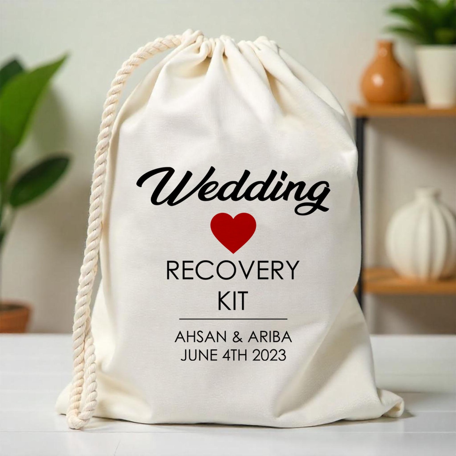 Wedding Recovery Kit - Custom Wedding - Guest Favor Bags - Personalized ...