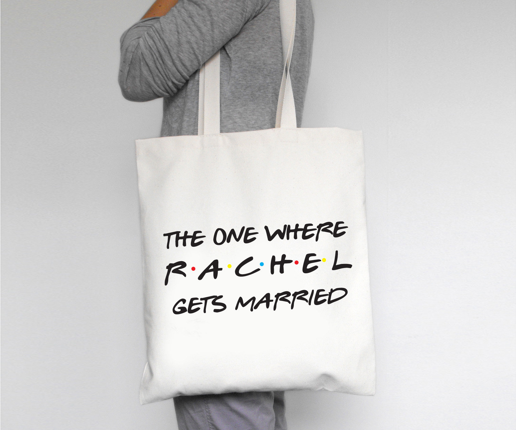 The One Where Rachel Gets Married Bags -friends TV Show Tote - Friends ...