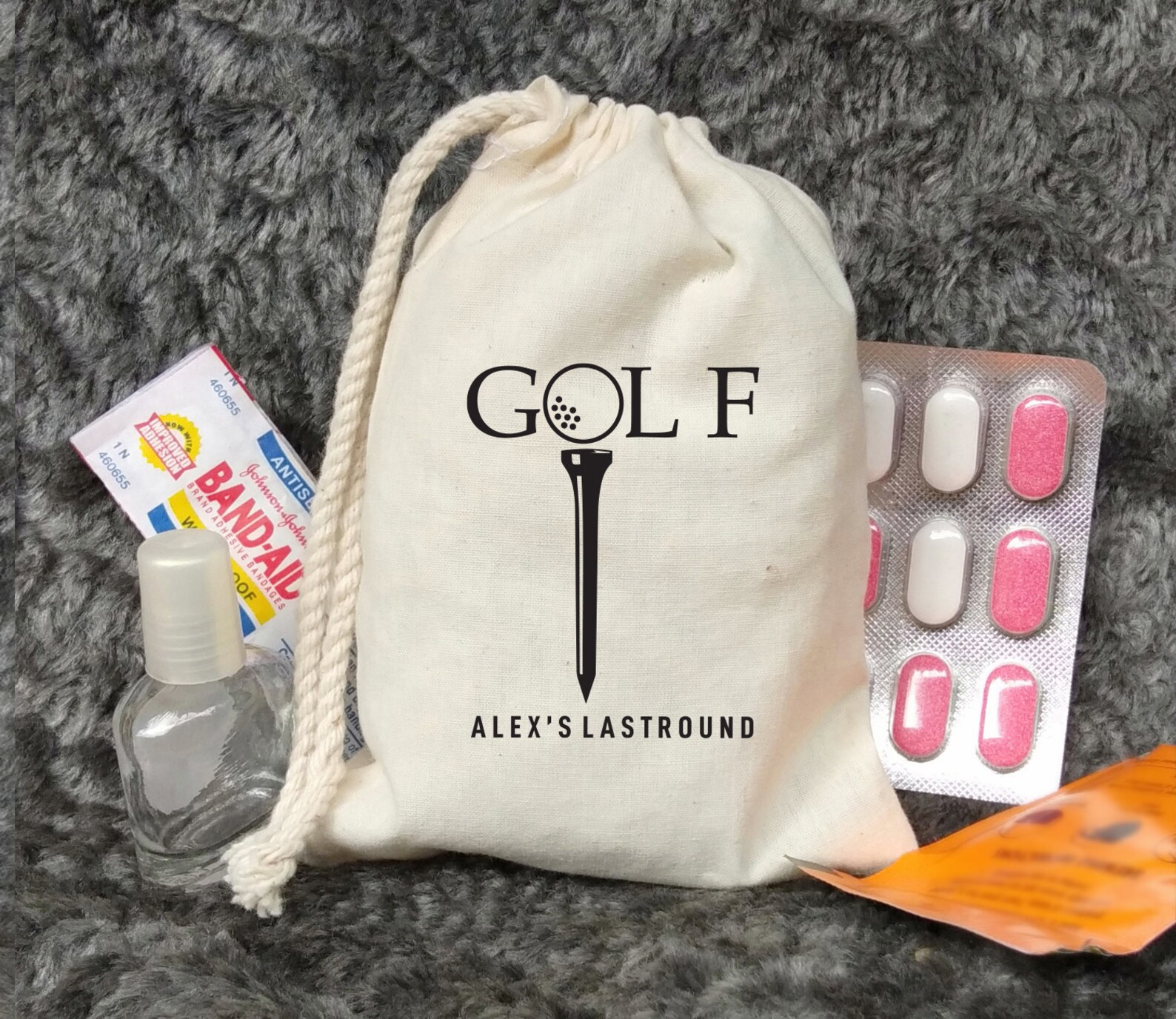 Golf Bachelorette Favor golf Favor Bag Golf Tee Bag Gift - Etsy