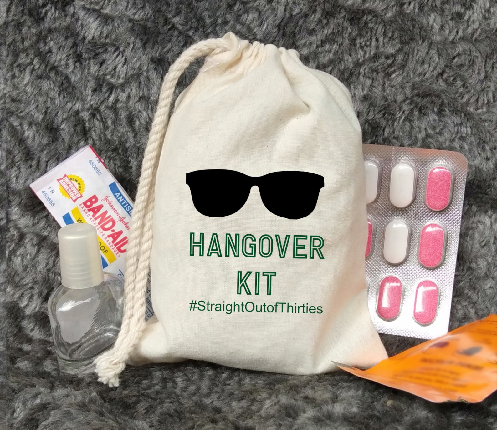 Hangover Kit Bags Recovery Kit Bags Bachelorette Party Etsy