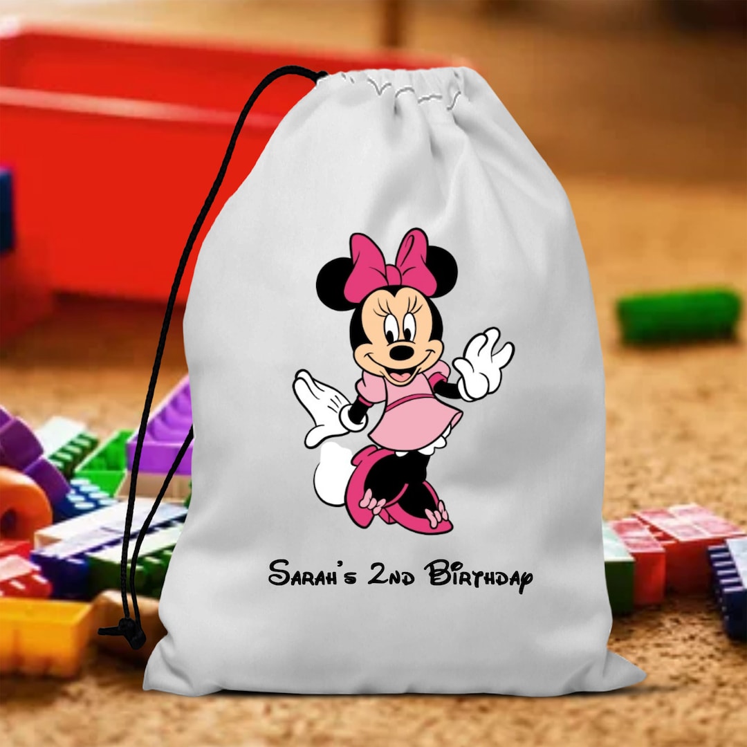 Pesonalized Minnie Mouse Inspired Bags, Disney Character UV Printed Bag ...