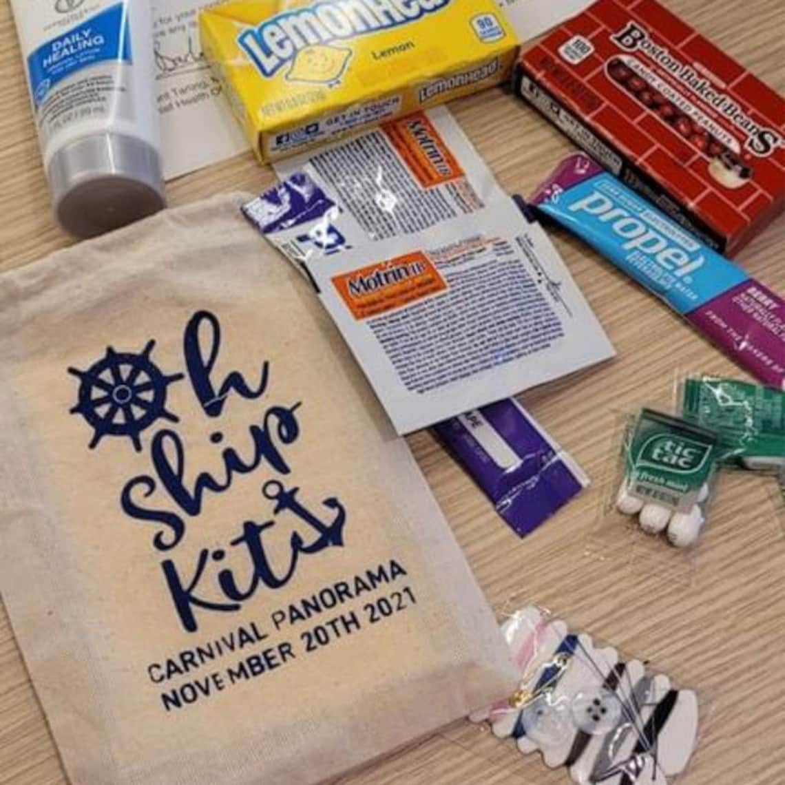 Oh Ship Kit-bachelorette Party Favor Bags-customized Recovery - Etsy