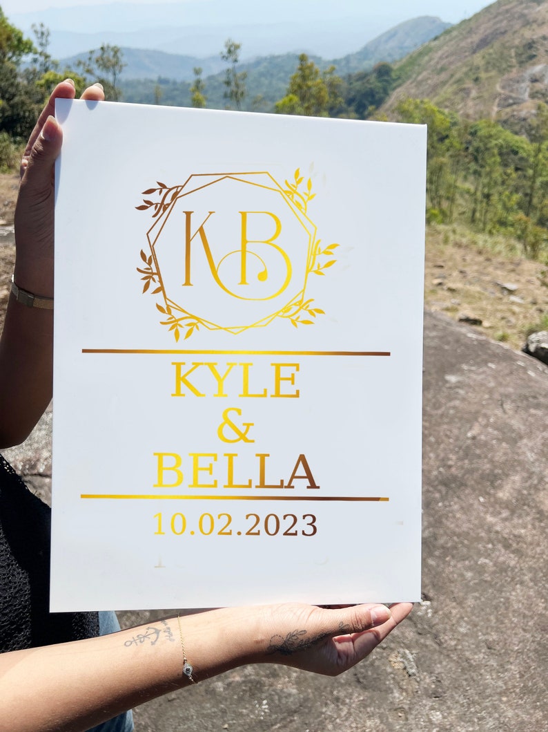 White Acrylic Wedding Welcome Sign Frosted Acrylic Wedding - Etsy