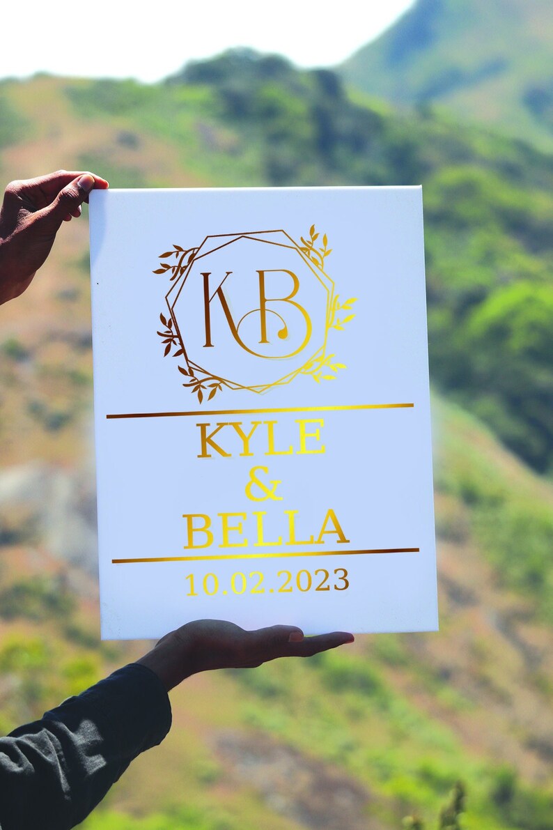 White Acrylic Wedding Welcome Sign Frosted Acrylic Wedding - Etsy